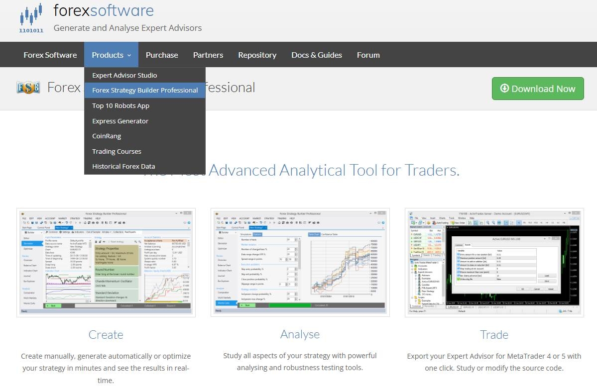 فارکس استراتژی بیلدر چیست؟ + دانلود نرم افزار forex strategy builder ...